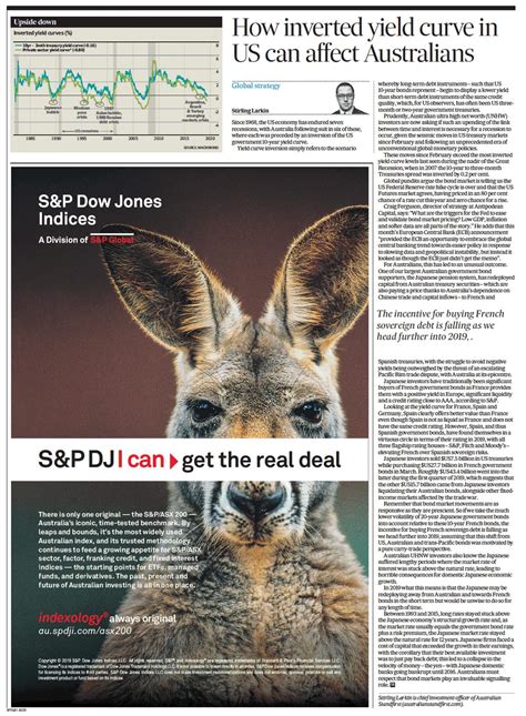 How The Inverted Yield Curve Affects Australia Australian Standfirst