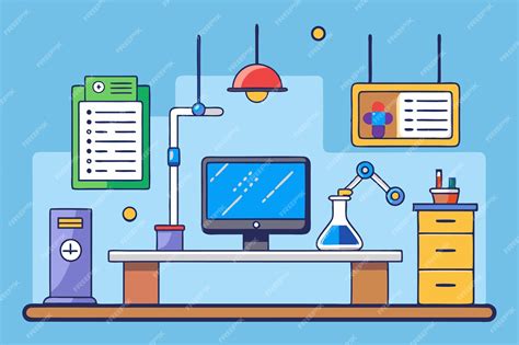 Premium Vector Lab Space For Coding And Programming Exercises Vector Illustration Premium Vector Lab Space For Coding And Programming Exercises Vector Illustration