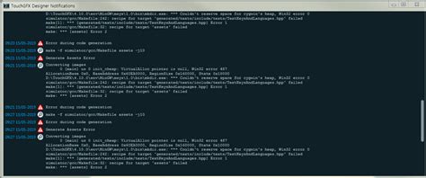 Error During Code Generation Stmicroelectronics Community