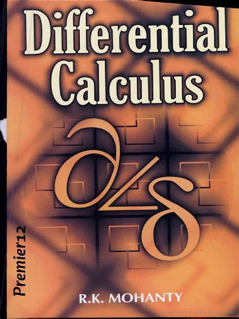 Mohanty Rk Differential Calculus Pdf