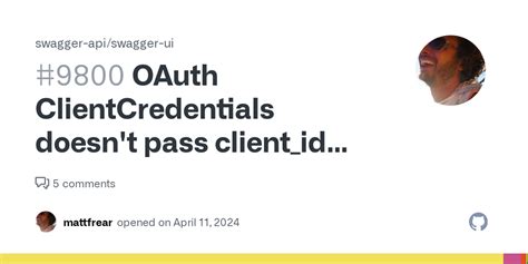 Oauth Clientcredentials Doesnt Pass Clientid And Clientsecret In Request Body · Issue 9800