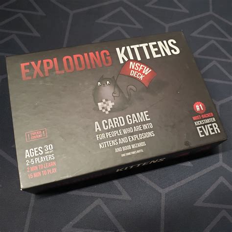 Exploding Kittens Nsfw Deck All Systems Go Games