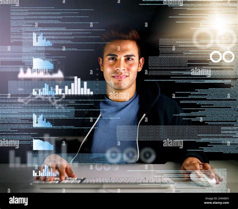 Hes Fluent In Multiple Coding Languages Cropped Shot Of A Handsome