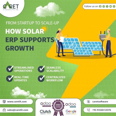 Erp For Solar Business Renewable Energy Erp Software Caret It Solutions