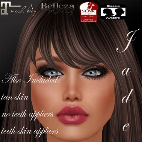 Second Life Marketplace Jade Tan Skin