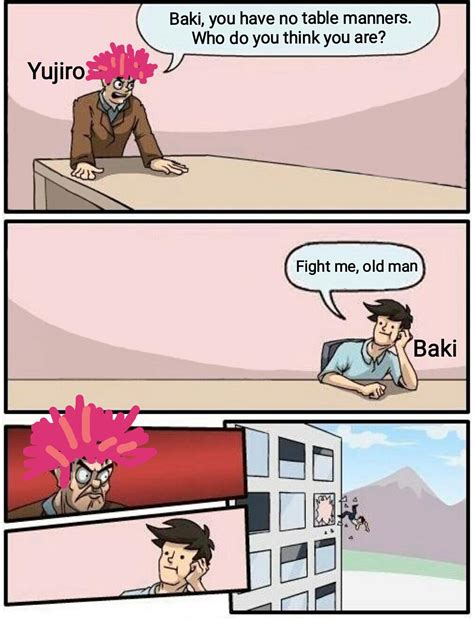 Yujiro Vs Baki In A Nutshell R Grapplerbaki