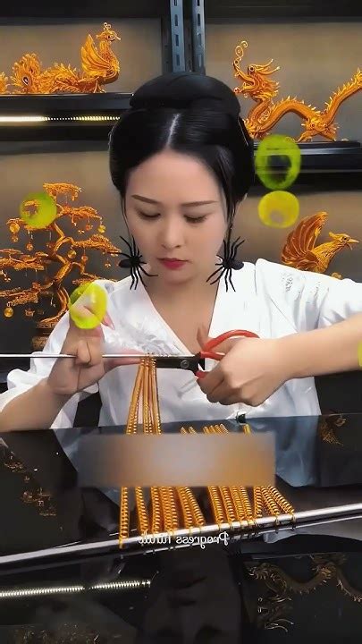 Красивое искусство из золотой проволоки 😇 Youtube