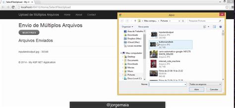Upload De Múltiplos Arquivos Com Uploadify E Aspnet Mvc Youtube