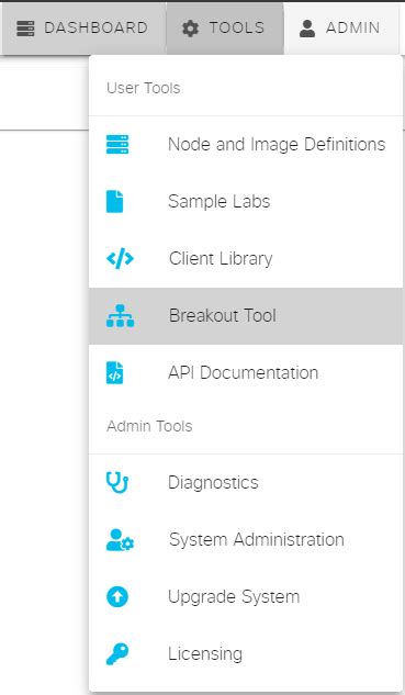 Breakout Tool Network Direction