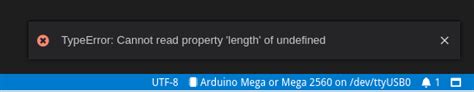 Compiling For Mega2560 Typeerror Cannot Read Property Length Of