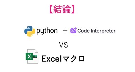 【マクロ終了】chatgptの新機能「コードインタープリタ」でexcelをpythonで自動処理する7つの事例【code Interpreter】 エクセル兄さんたてばやし淳