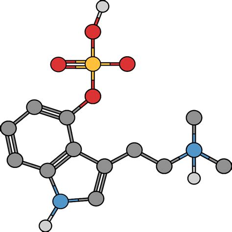 Psilocybin Molecule Figure Science Figures