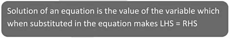Linear Equations In One Variable Class 8 Notes Maths Chapter 2 Free Pdf