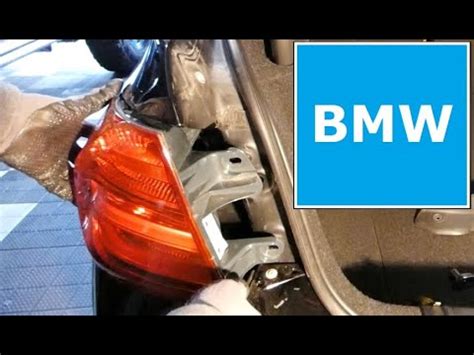 How To Replace Brake Bulb And Tail Light Lamp In Bmw F30 F31 320i 328i