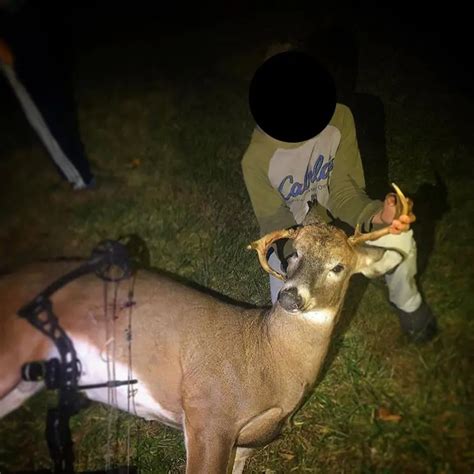 Friend Of Mines Son With His First Deer His Dad Doesnt Hunt He Did It All On His Own