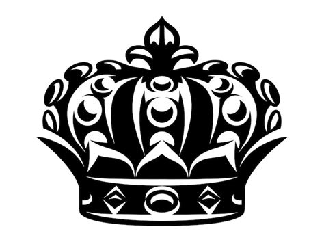 Crown Art Silhouette Images Free Download On Freepik