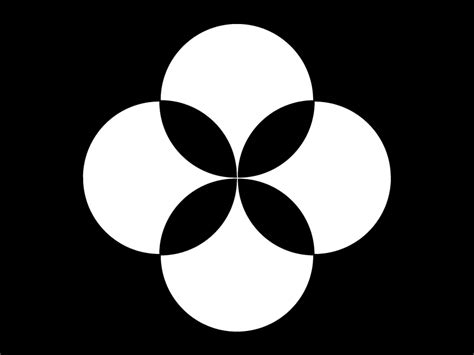 Interlocking Circles And Flower Logo Template Logo Vector Download