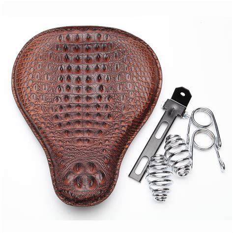 For Harley Heritage Softail Classic Motorcycle Alligator Large Solo