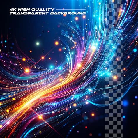 Premium Psd Abstract Light With Movement And Flickering Of Lightlight Everyday Light