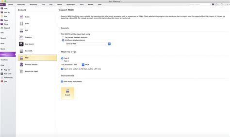 Sibelius Tutorial How To Create Midi And Xml Files Support Center