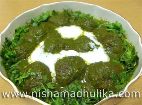 Recipe Malai Kofta With Spinach Gravy