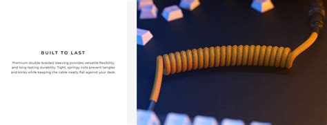 Glorious Coiled Usb Type C Keyboard Cable Artisan Braided Tight