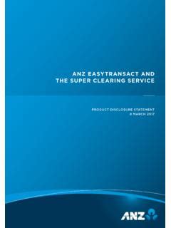 Anz Easytransact And The Super Clearing … Anz Easytransact And The