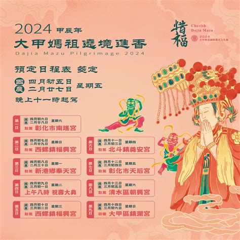 2024大甲媽祖遶境進香路線怎麼去？起駕回鑾流程、日程、禁忌、公車火車資訊懶人包