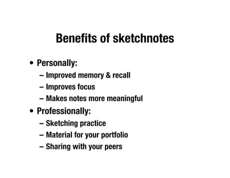 Sketchnotes What And Why Pdf Drawing And Sketching Arts And Crafts