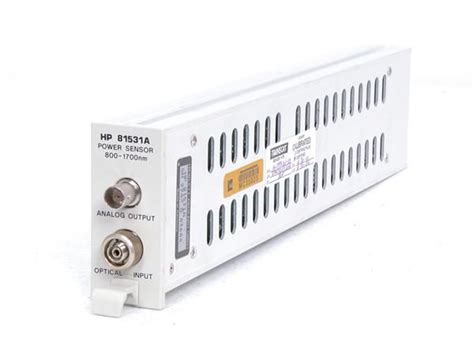 Agilent 81531a Calibration And Repair — Minerva Metrology And Calibration