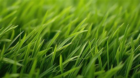 Closeup Repeating Grass Texture Stock Illustration Illustration Of