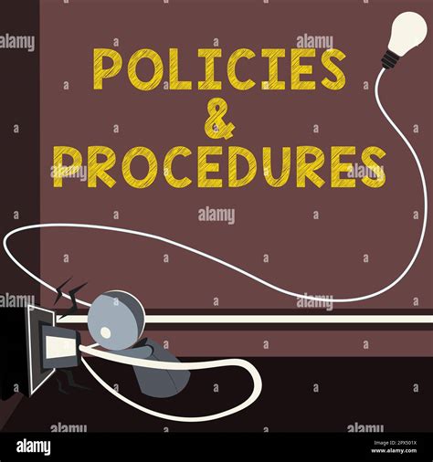 Writing Displaying Text Policies Procedures Business Idea List Of
