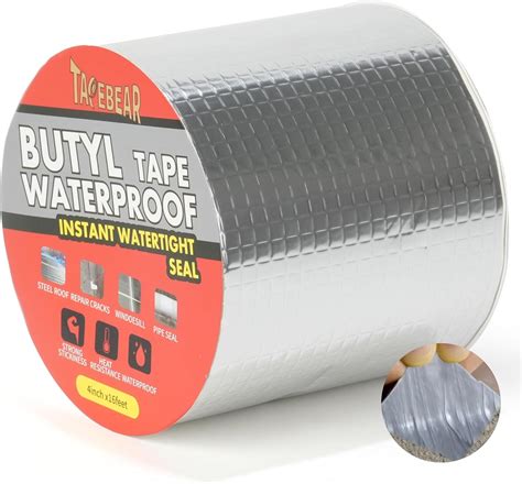 Tapebear Butyl Tape Waterproof Sealing Tape 100mm X 5m Upgraded
