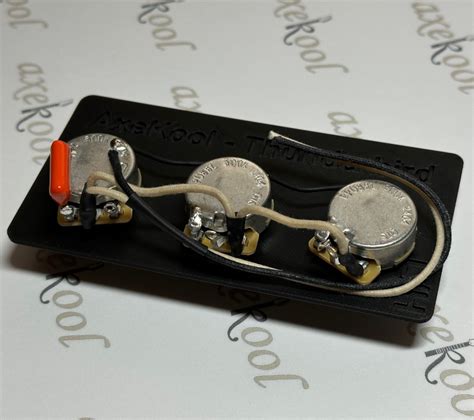 Gibson And Epiphone Thunderbird Bass Left Handed Wiring Harness