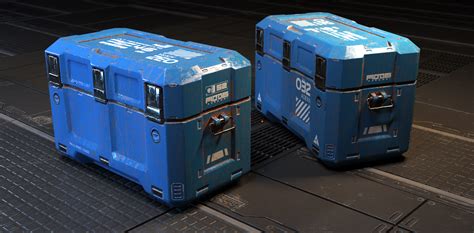 Sci Fi Props Crates And Containers Bundle Daz 3d