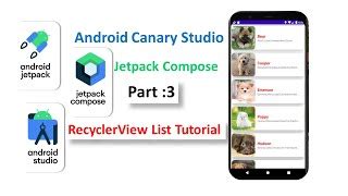 Lazycolumn With Jetpack Compose In Android Studio Jetpack Compose
