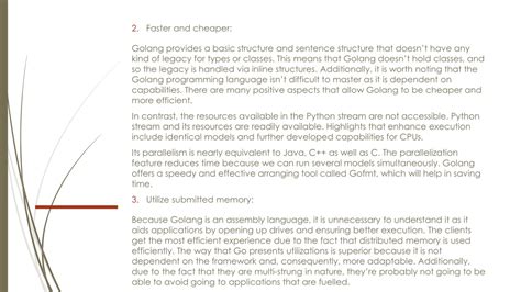 Ppt Reasons Why You Should Use Golang For Mobile App Development