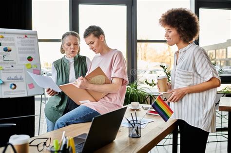 A Group Of Hardworking Diverse Female Stock Image Image Of Connection Network 321129057