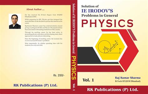 Solutions To I E Irodov By Rkh My Book Irodov Solution Vol 1