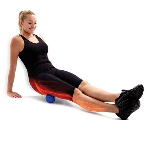 Badu Bg 7 см масажна топка за упражнения Йога Фитнес масажна топка за таралеж Топка за фасция