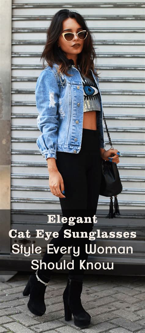 Elegant Cat Eye Sunglasses Style Every Woman Should Know Theunstitchd
