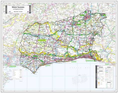 Map Of Kent And West Sussex At Amanda Hackler Blog