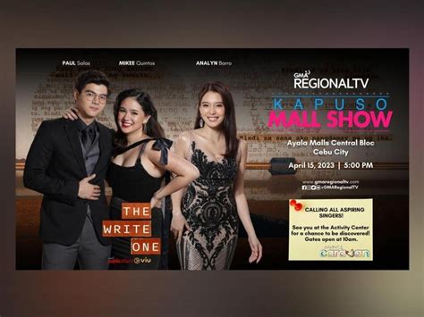 The Write One Cast To Treat Cebuano Fans This Saturday Sparkle Caravan Continues GMA