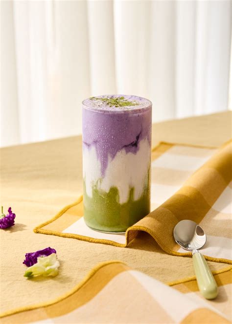 Ube Matcha Latte Create Recipes Recetas Para Elaborar Con Tu Chefbot