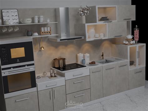 تصميم مطبخ مودرن مستقل