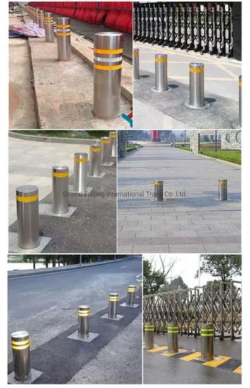 High Satisfaction Flanged Mounting Safety Steel Post Road Traffic