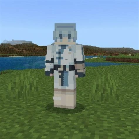 Скачать Скины с Голубыми Волосами для Майнкрафт ПЕ на андроид Скины Light Blue Hair