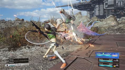 Yuffie Final Fantasy Vii Rebirth Screenshots Highlight Her Attacks