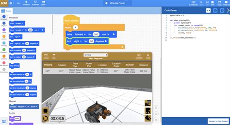 Vexcode Vr Vex Robotics