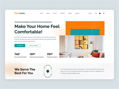 Interior Website Design By Ui Jungle Ui Ux Design Agency On Dribbble